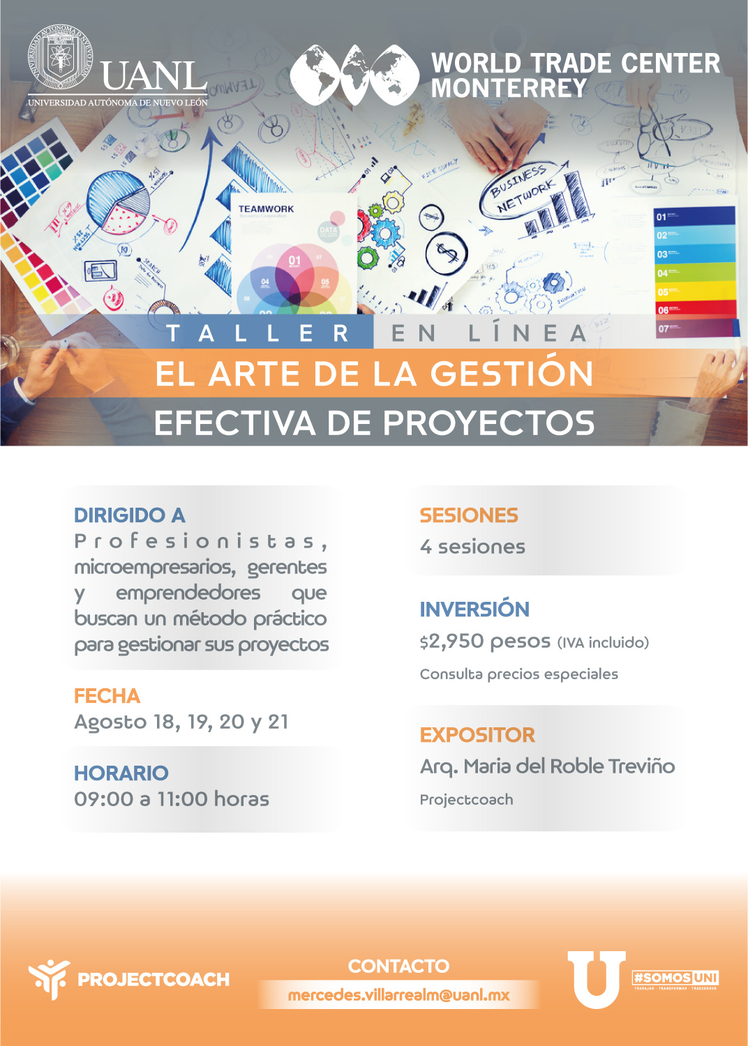 El Arte de la Gestión Efectiva de Proyectos | WTC Monterrey